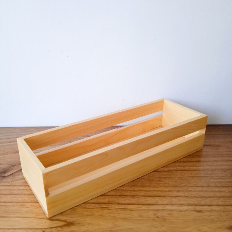 Jual box storage/tempat bumbu kayu solid/tempat botol/kotak penyimpanan ...