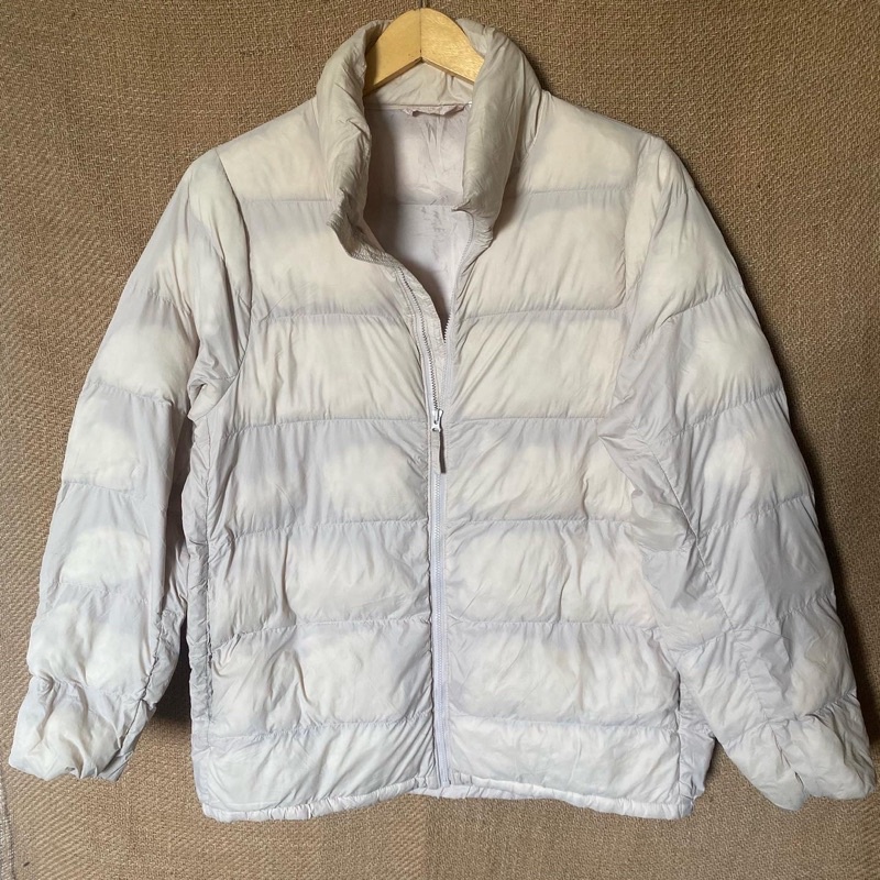 Jual Uniqlo Kids fit Adult Puffer Jacket Man | Shopee Indonesia