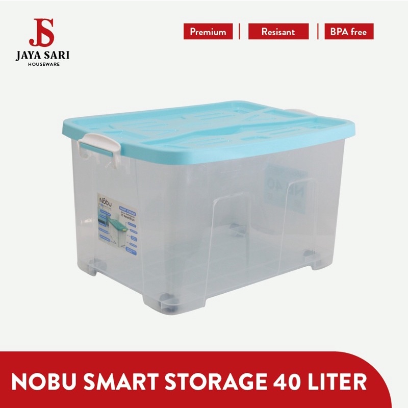 Jual Nobu smart storage Nb40 / box container nobu 40 liter | Shopee ...