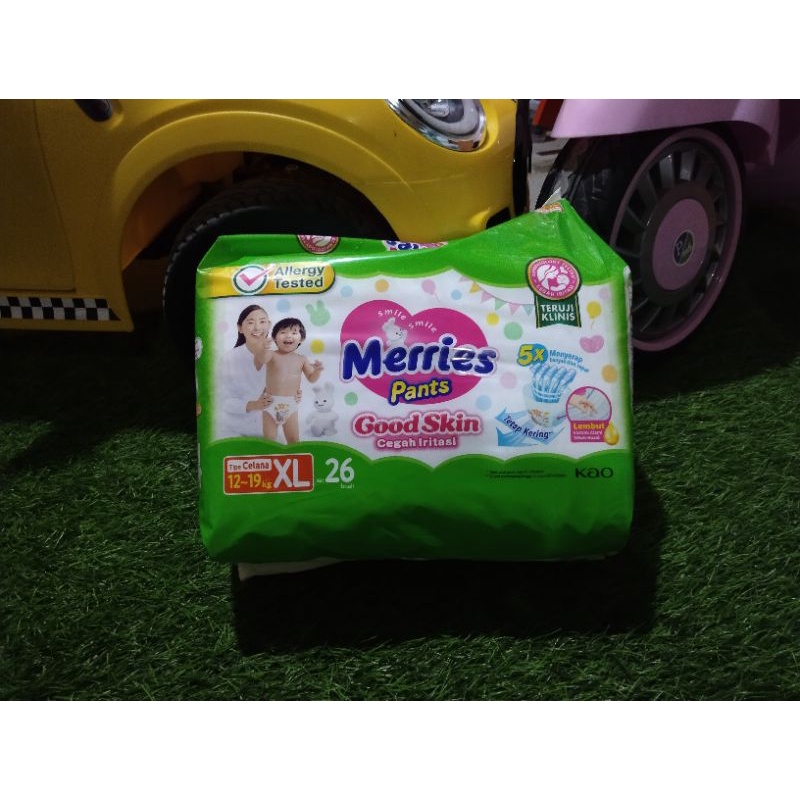 Jual Pampers Diapers Merries XL | Shopee Indonesia