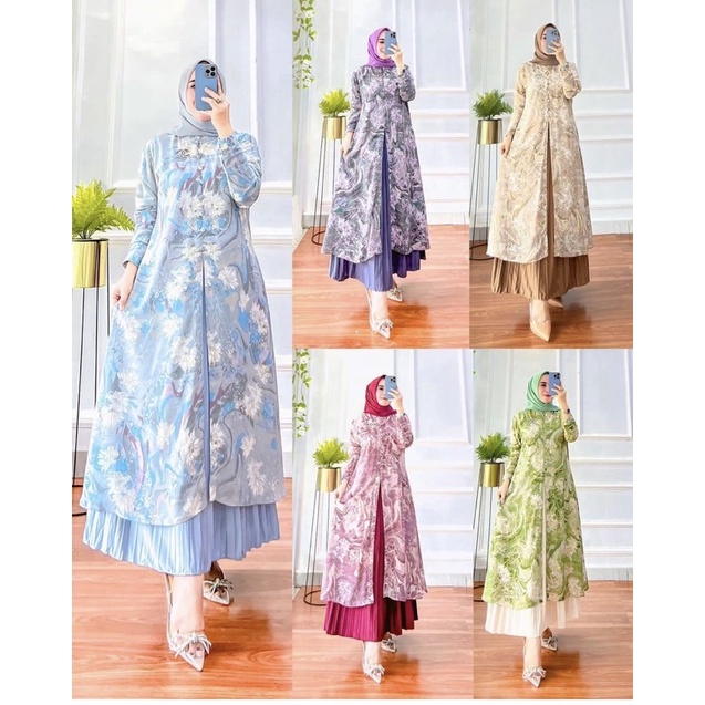 Jual ZEERIN SET by poppy syari ( cek stok dl say) | Shopee Indonesia