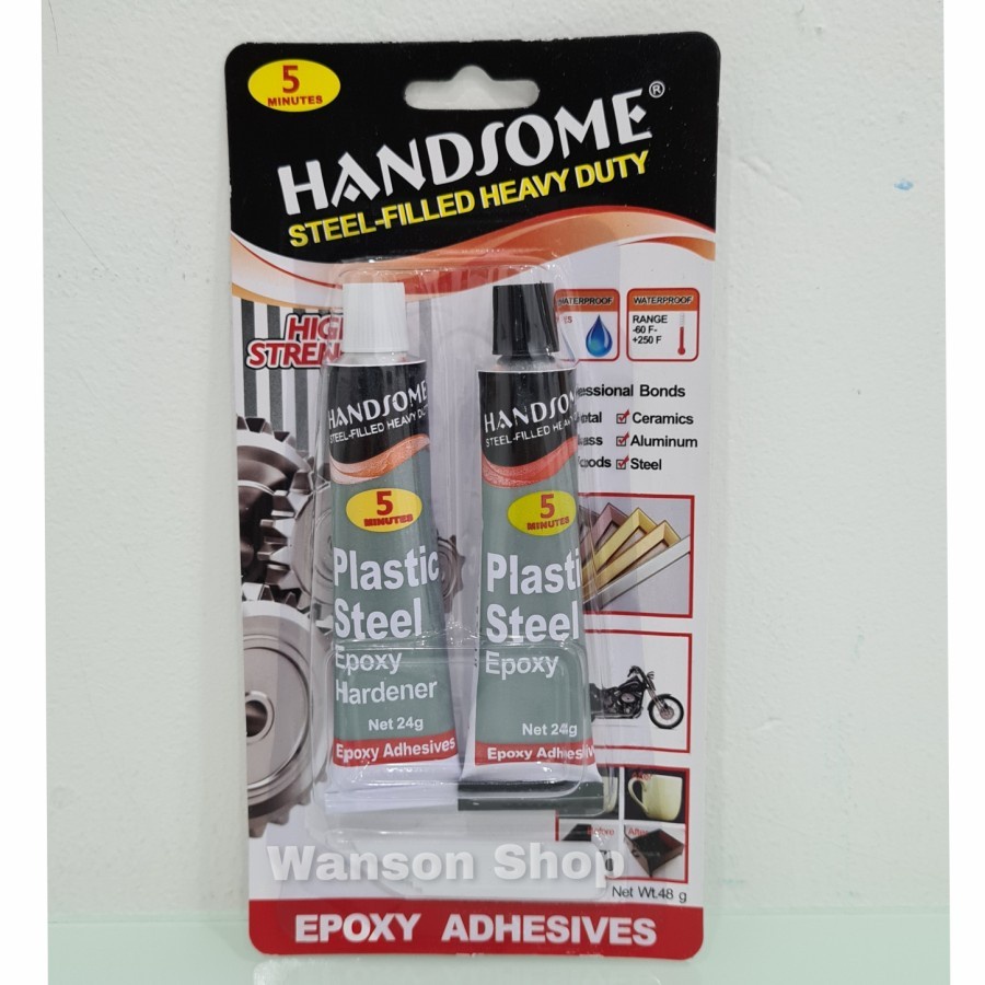 Jual Lem Handsome Epoxy / Lem 5 Menit/ Epoxy Adhesive | distshop ...