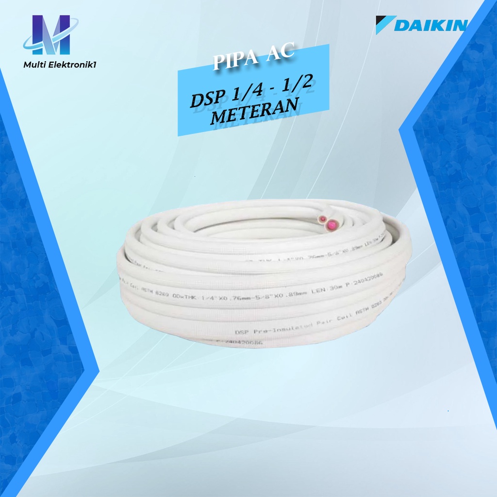 Jual PIPA AC Daikin DSP 1/4 - 1/2 (AC 1,5 - 2 PK) Per Meter | Shopee ...