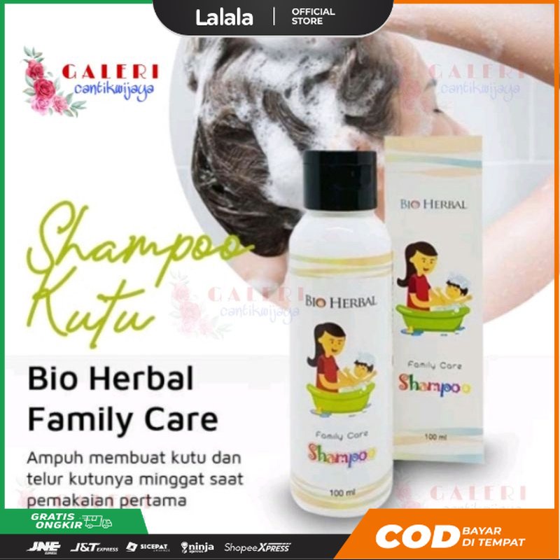 Jual Shampoo Kutu Ampuh Bio Herbal Family Care Shampoo Kutu 100ml ...