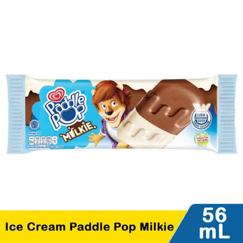 Jual Paddle pop ice cream 56ml walls milkie | Shopee Indonesia