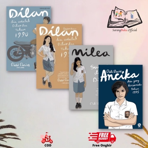 Jual Kumpulan Buku Novel Dilan 1990, Dilan 1991, Milea Suara Dari Dilan ...