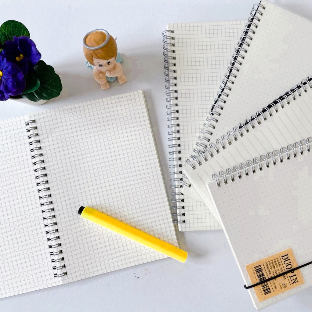 Jual [B5] Buku Tulis Spiral Simpel | Spiral Style Notebook | Buku Diary ...