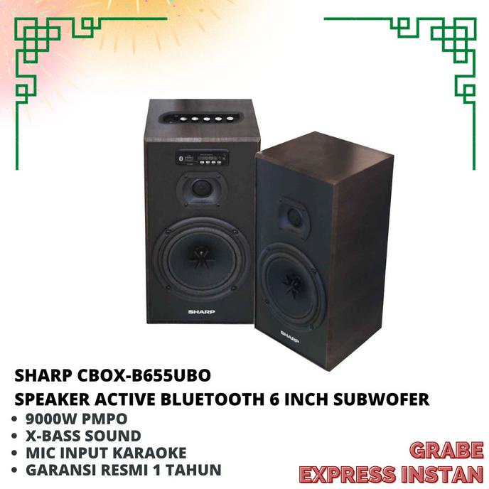 Jual Speaker Aktif Sharp Cbox B655Ubo Bluetooth Storcadenza | Shopee Indonesia
