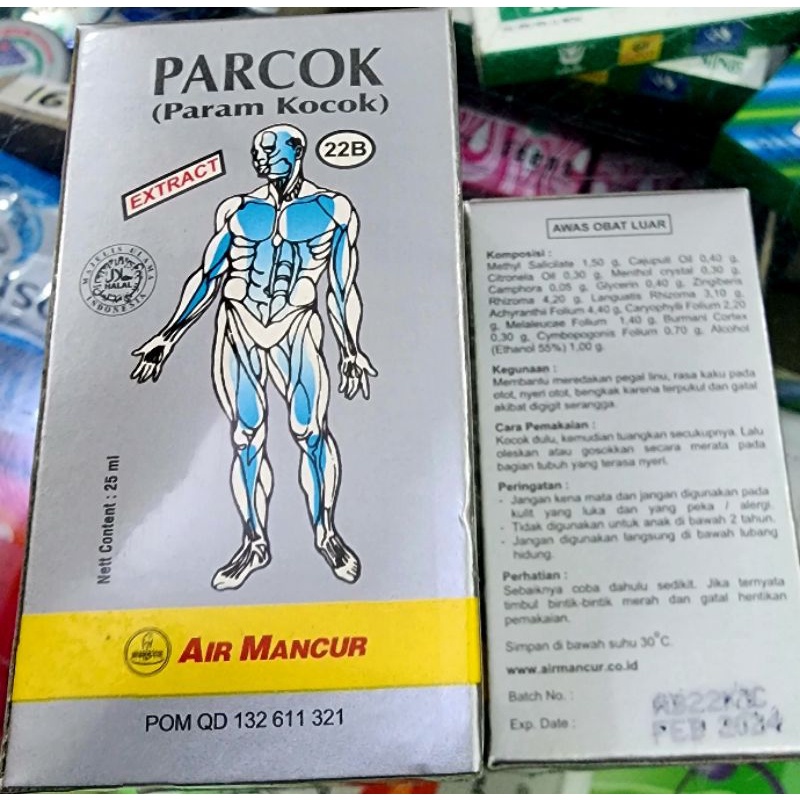 Jual parcok param kocok 25ml air mancur | Shopee Indonesia