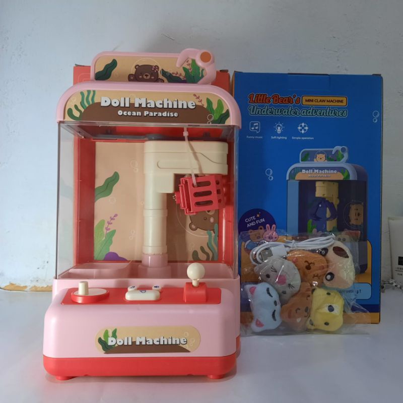 Jual Mainan Mesin Capit Boneka - Claw Game Boneka - Claw Machine | Shopee Indonesia