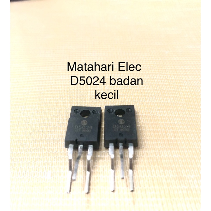 Jual Transistor D5024 horisontal badan kecil | Shopee Indonesia