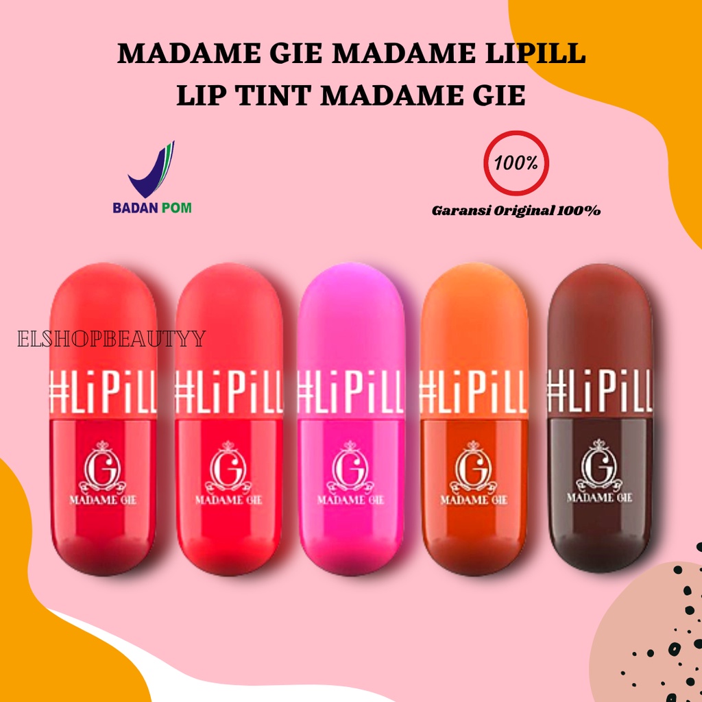 Jual MADAME GIE MADAME LIPILL LIP TINT MADAME GIE | Shopee Indonesia Jual MADAME GIE MADAME LIPILL LIP TINT MADAME GIE | Shopee Indonesia