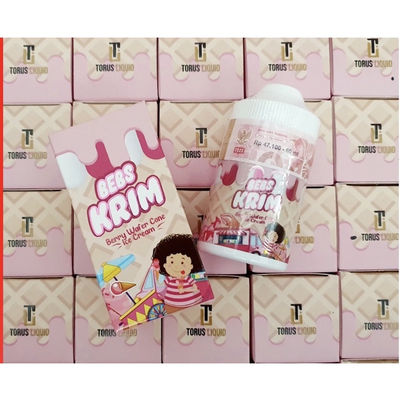 Jual LIQUID FREEBASE BEBS KRIM 60ml | Shopee Indonesia