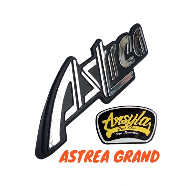 Jual emblem decal dasi dada clip ori honda astrea grand legenda ...