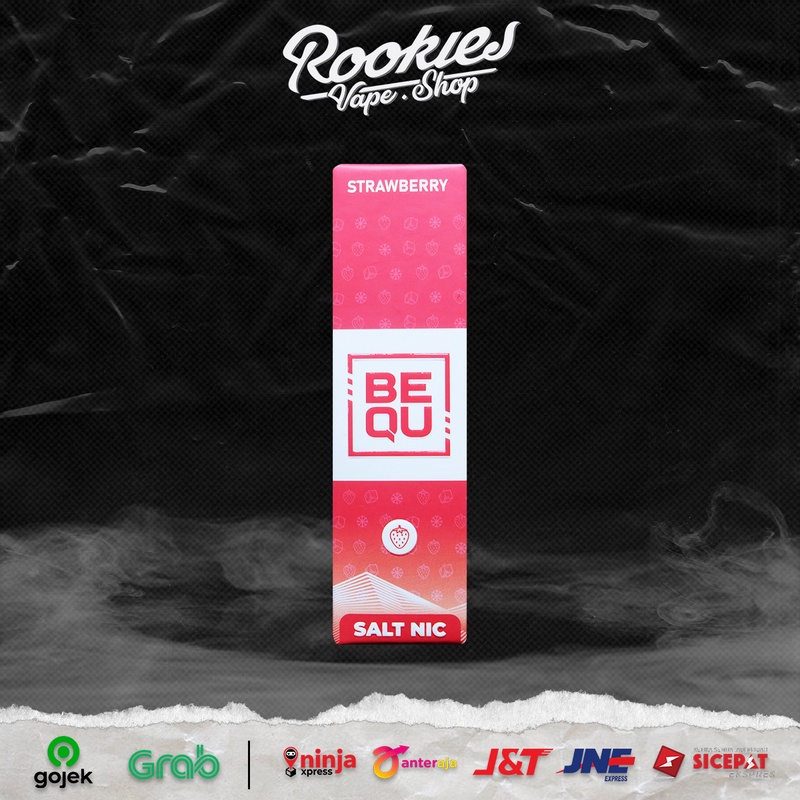 Jual Bequ Strawberry Salt Nic 30MG 15ML Beku by Poda E-Liquid Vape Pod ...