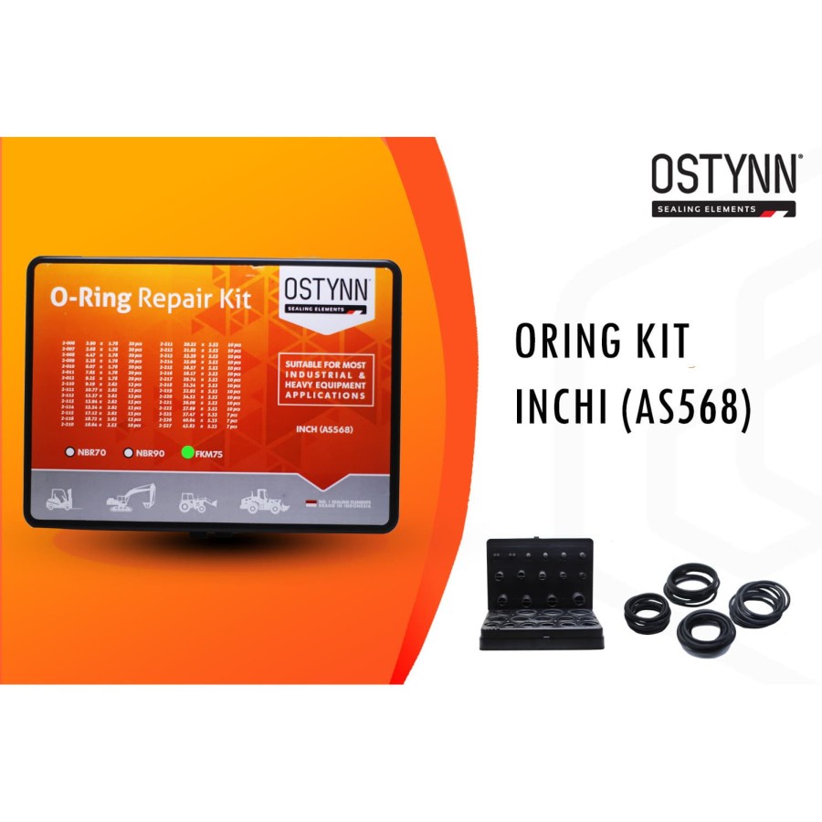 Jual ORING KIT JIS/AS568 VITON75 (OSTYNN) | Shopee Indonesia