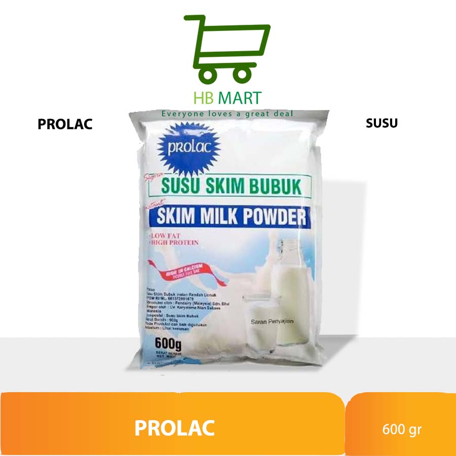 Jual PROLAC SUSU SKIM BUBUK/SKIM MILK POWDER/TEPUNG LOW FAT HIGH ...