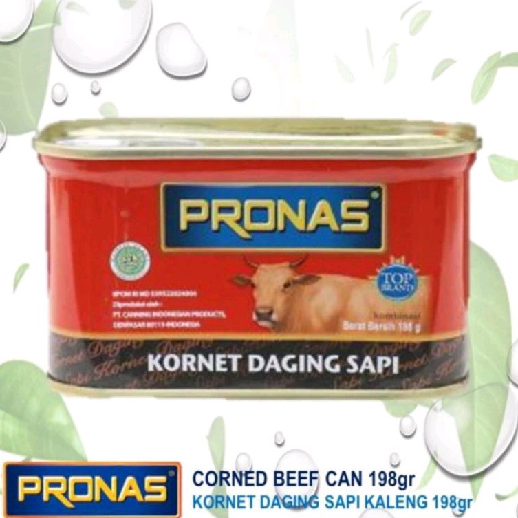Jual Pronas Corned Beef 198gr / 200gr / 340gr Kornet Sapi | Shopee ...