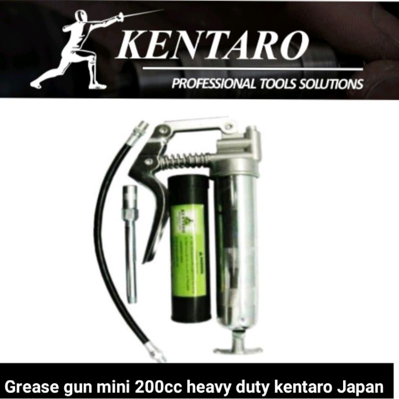 Jual Grease gun mini 200cc /pompa gemuk kentaro Japan quality | Shopee Indonesia