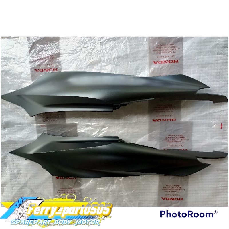 Jual Cover Body L R kanan kiri PCX 160 k1Z Body Belakang samping black ...
