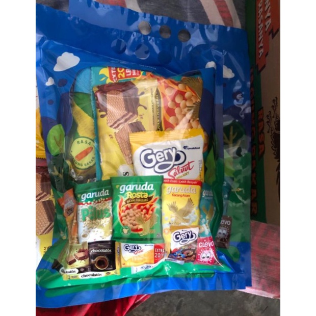 Jual Snack Paket Garuda, (1paket 7macam varian) | Shopee Indonesia