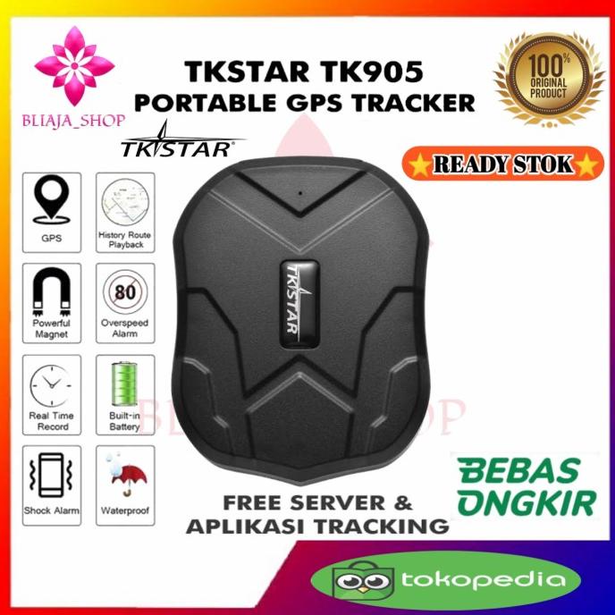 Jual Gps Tracker Lacak Tkstar Tk 905 Tk905 Tk Star Mobil Truk Magnet