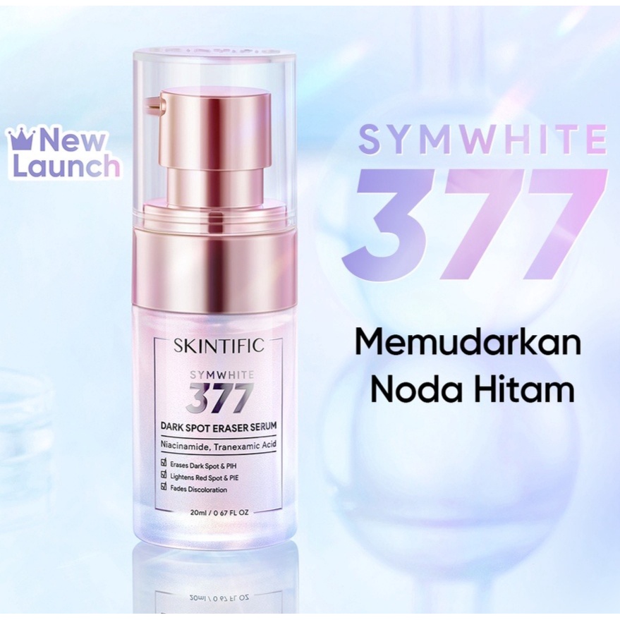 Jual SKINTIFIC SymWhite 377 Dark Spot Brightening Face Serum Wajah 20ml ...