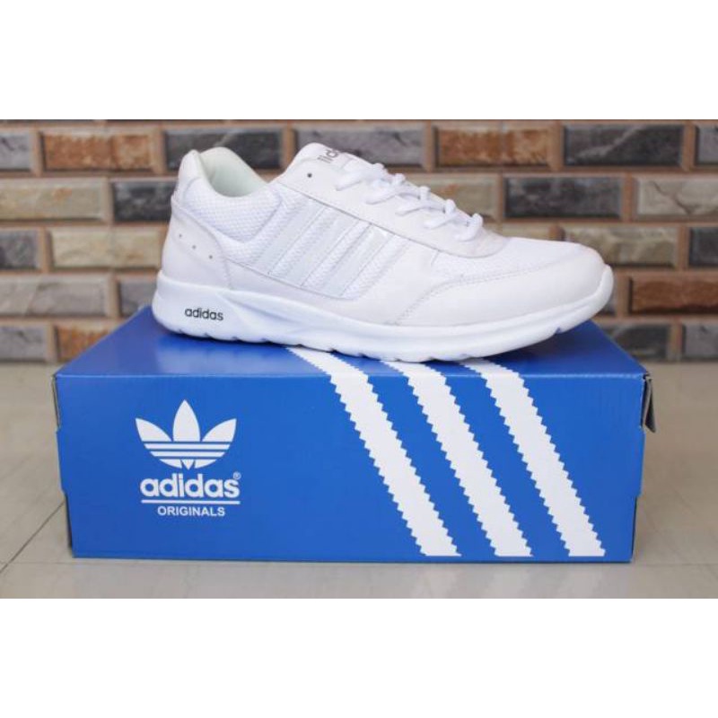 Jual SEPATU PUTIH SNEAKER FULL PUTIH NEO CITY RUNNING KOMPONEN HIGT ...