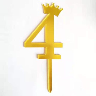 Jual CAKE TOPPER ANGKA NUMBER GOLD ONE TWO THREE FOUR FIVE SIX SEVEN ...