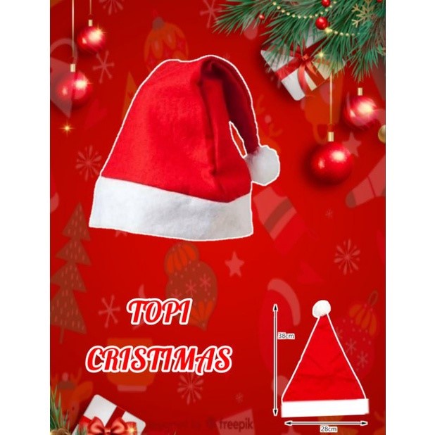 Jual Topi natal topi santa | Shopee Indonesia