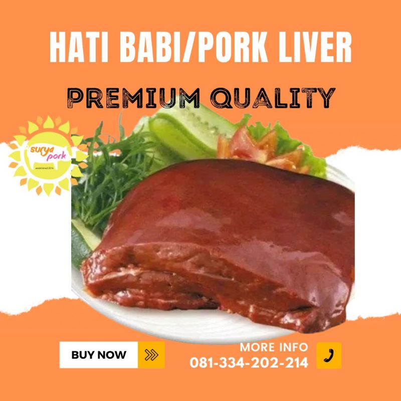 Jual HATI BABI/PORK LIVER | Shopee Indonesia