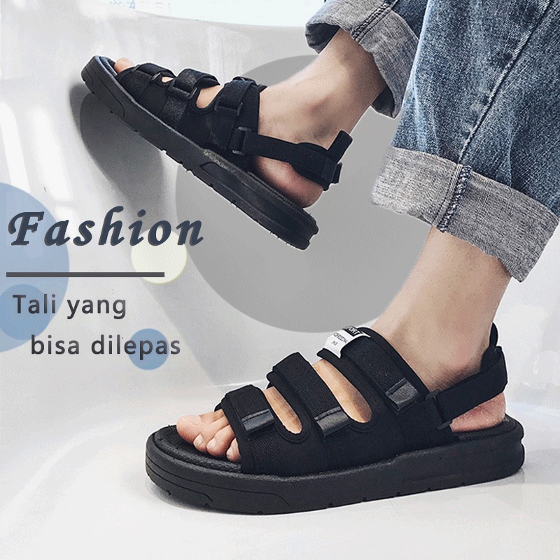 Jual 【COD&100% IMPORT】Sendal Pria - Tali Yang Bisa Dilepas - Sendal ...