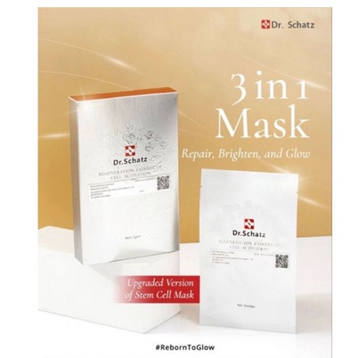 Jual DrSchatz Phyto Cell Mask - New face StemCell Mask - per box isi 5 Sheet | Shopee Indonesia