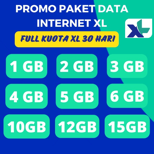 Jual HARGA PROMO PAKET DATA INTERNET XL FULL KUOTA/DATA MASA AKTIF 30 ...