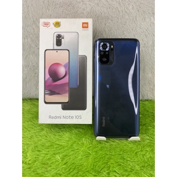 Jual XIAOMI REDMI NOTE 10S RAM 8/128 SECOND BEKAS SEKEN FULLSET ...