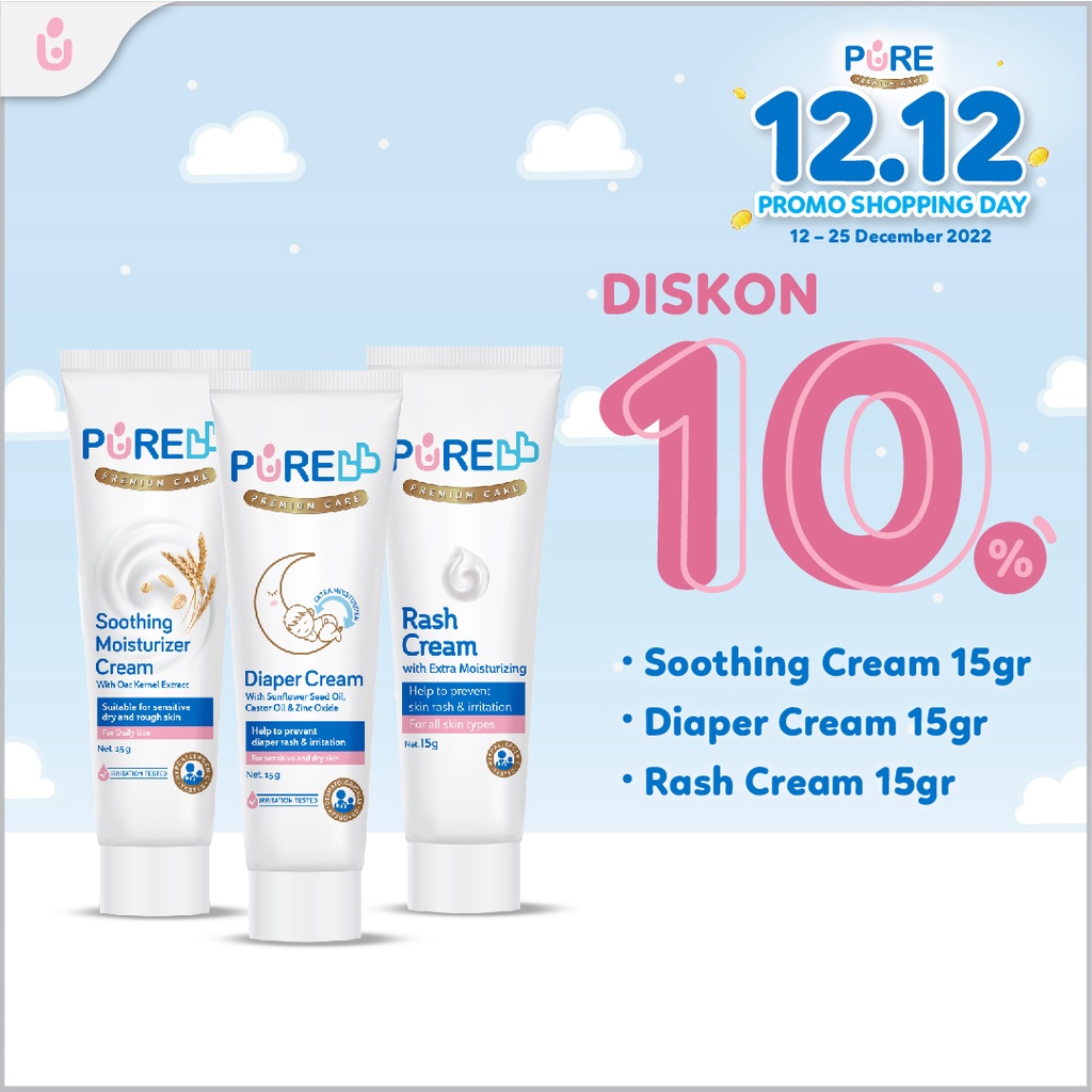 Jual PUREBB RASH CREAM 15gr | Shopee Indonesia