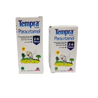 Jual Tempra syrup paracetamol 2-6 tahun 30 ml / 60 ml | Shopee Indonesia
