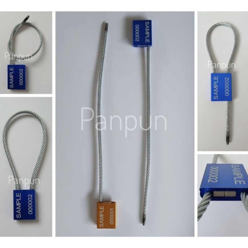 Jual Cable Seal Segel Kawat Segel Kontainer Untuk Pengaman Pengiriman ...