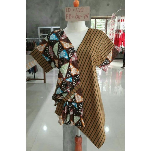 Jual BAJU TENUN BATIK LURIK MODERN | Shopee Indonesia