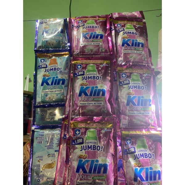 Jual So Klin Liquid Rentengan | Shopee Indonesia