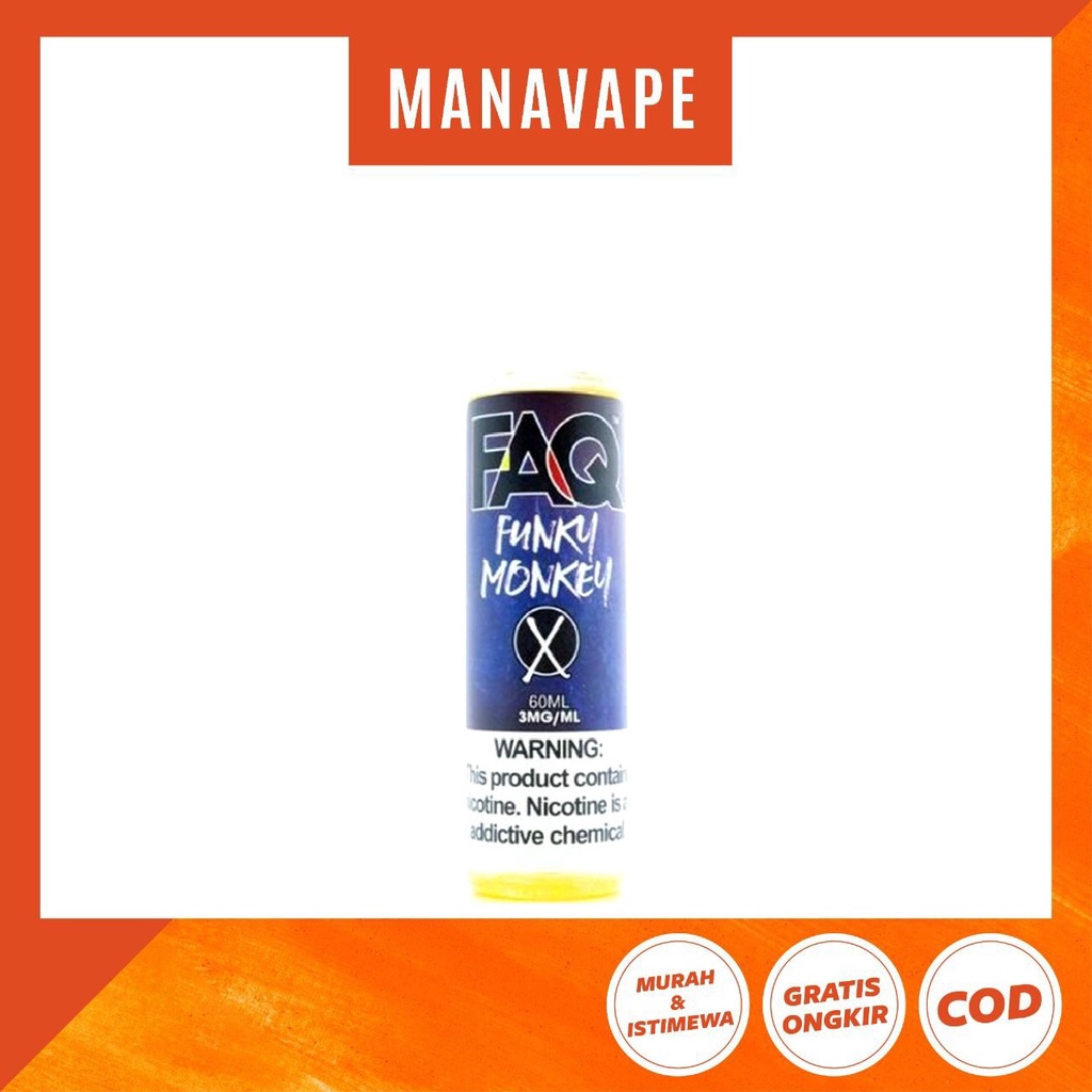 Jual FAQ FUNKY MONKEY X 60ML | Shopee Indonesia