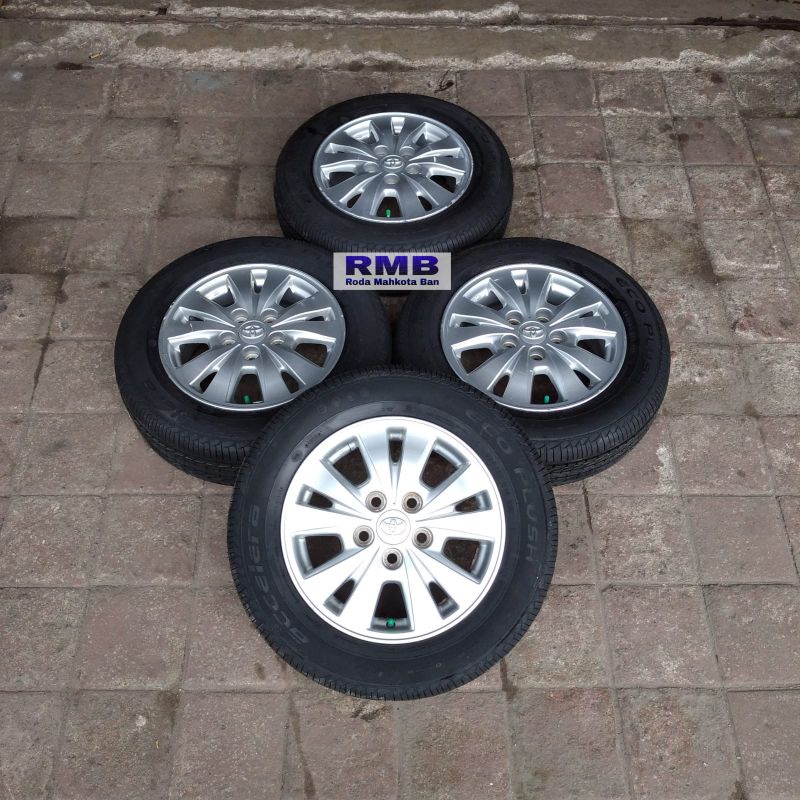 Jual VELG SCOND MOBIL COPOTAN INOVA V RING 15 + BAN ACCELERA ECO PLUS BISA BUAT GRAND MAX LUXIO ...
