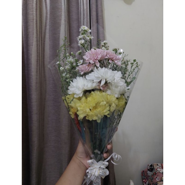 Jual buket bunga aster asli bunga aster asli buket bunga wisuda aster ...