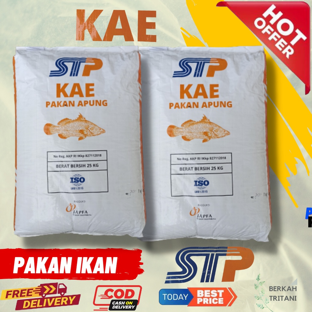 Jual STP KAE 1KG Pakan Ikan Tinggi Protein 52% | Shopee Indonesia