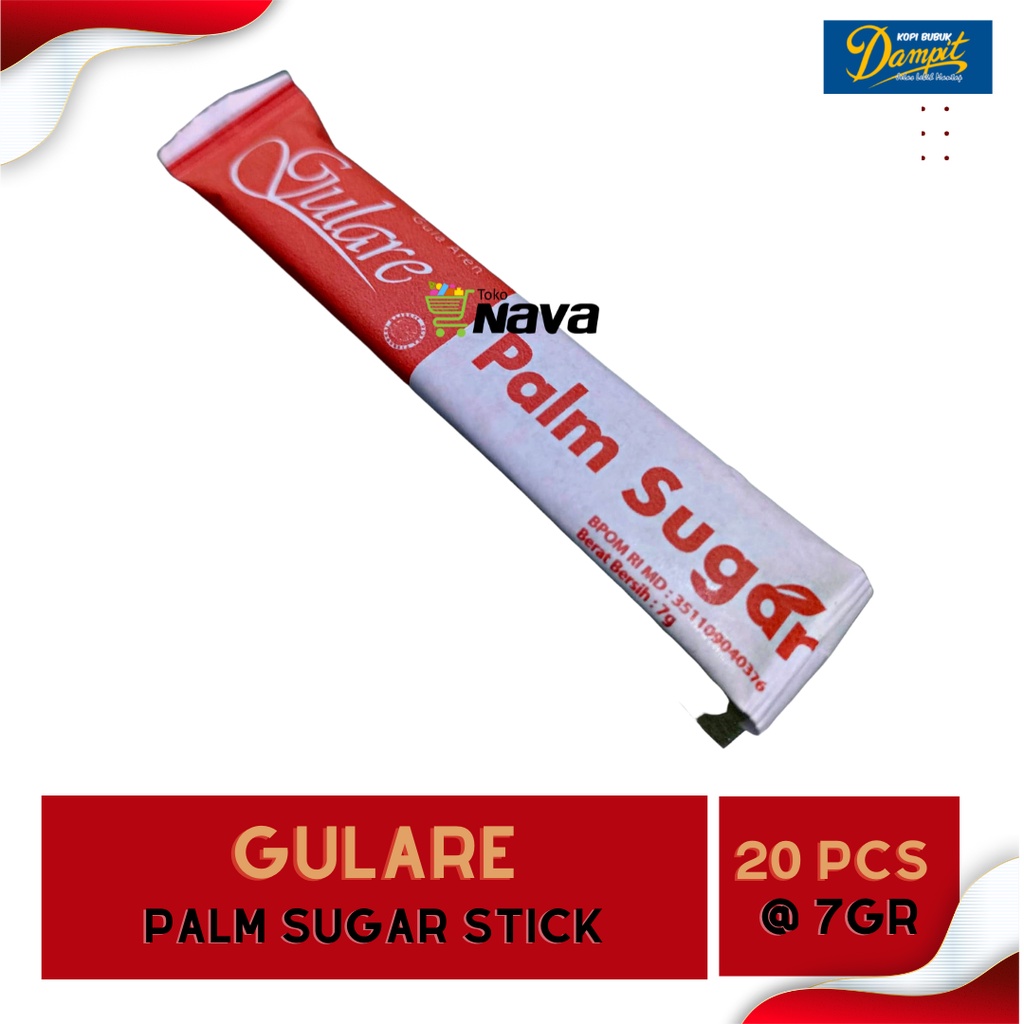 Jual GULA AREN STIK GULARE / PALM SUGAR STICK GULARE 7gr | Shopee Indonesia
