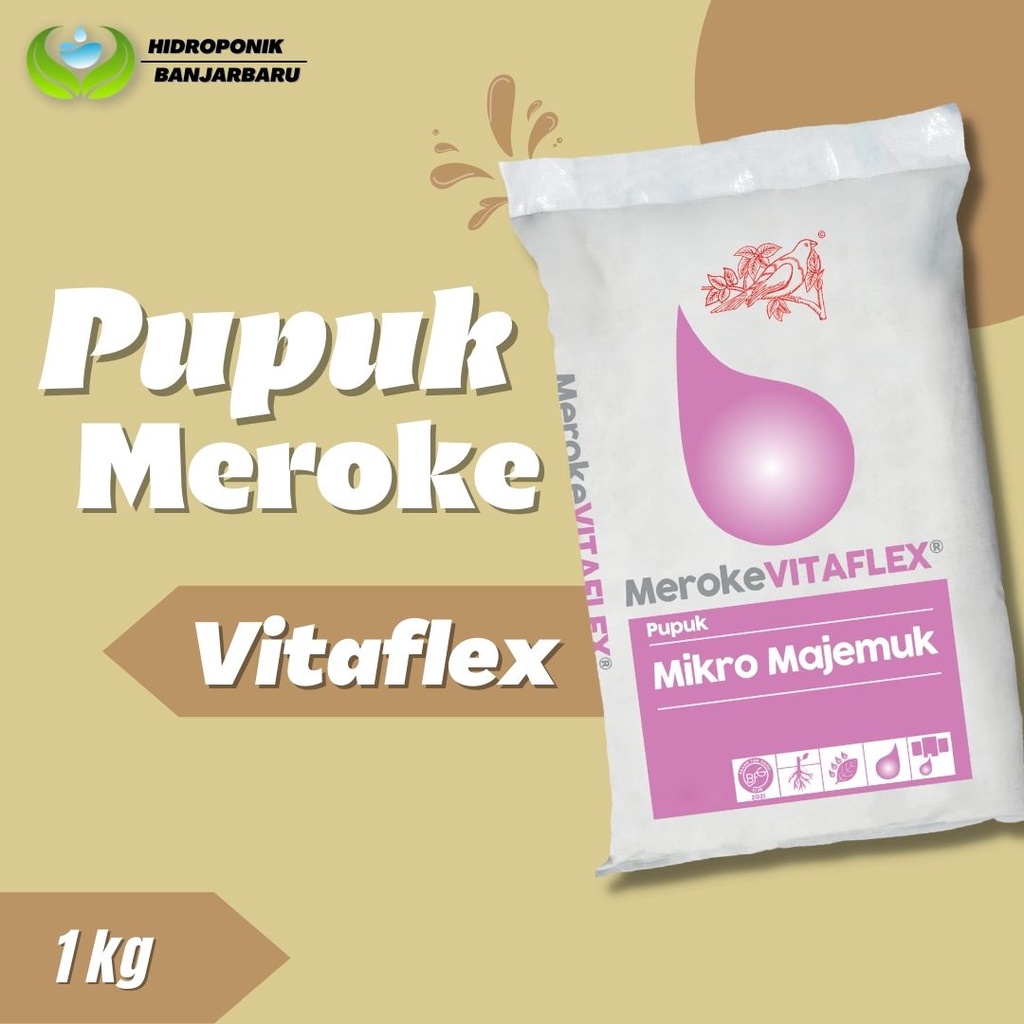 Jual PUPUK MEROKE VITAFLEX 500 GRAM | Shopee Indonesia