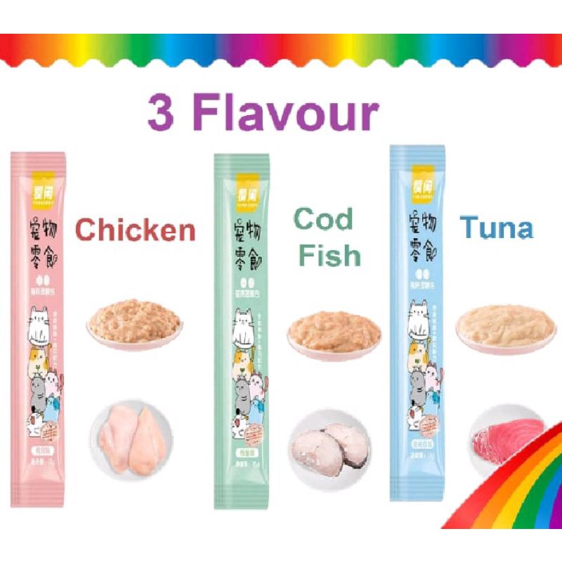 Jual Snack wet food Cemilan Basah bisa untuk semua jenis pets | Shopee ...