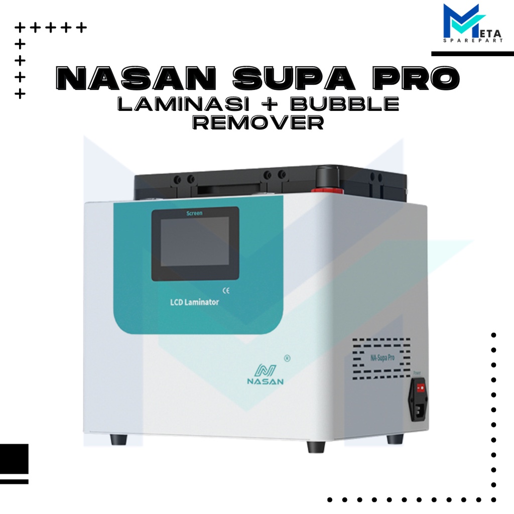 Jual LAMINASI + DEBUBBLE MACHINE NASAN SUPA PRO | Shopee Indonesia