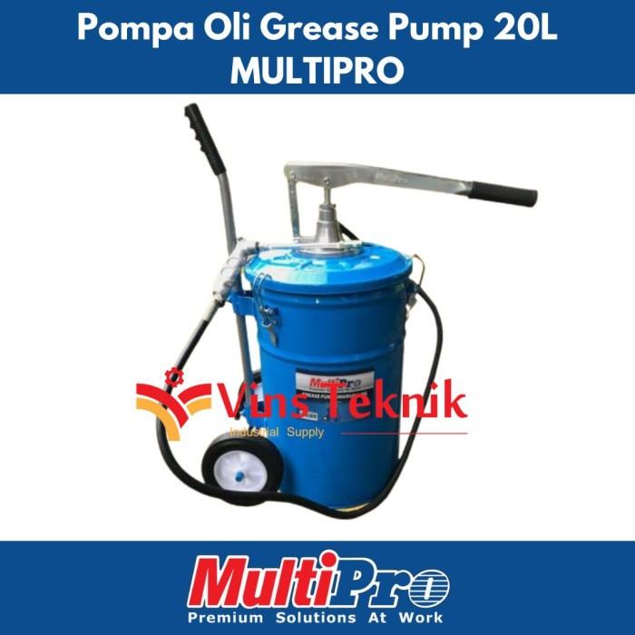 Jual Pompa Oli Manual Grease Pump 20L Multipro Oil Pump Pompa Gemuk ...
