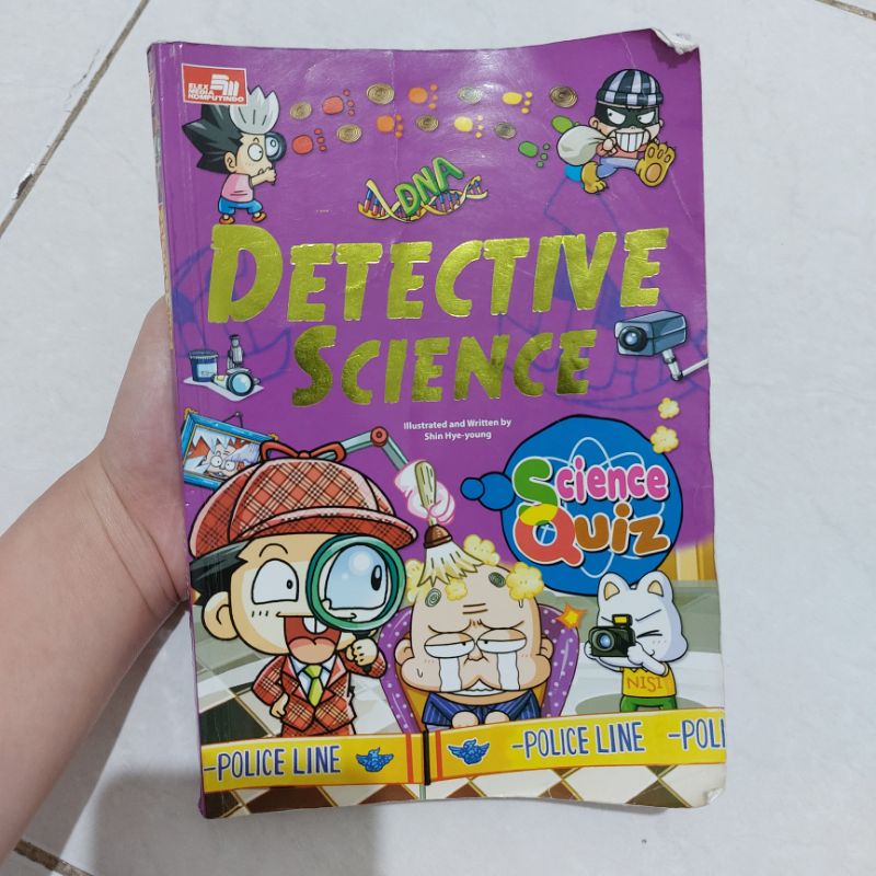Jual [Preloved] Buku Komik Edukasi EduComic, Science Comic - Detective ...